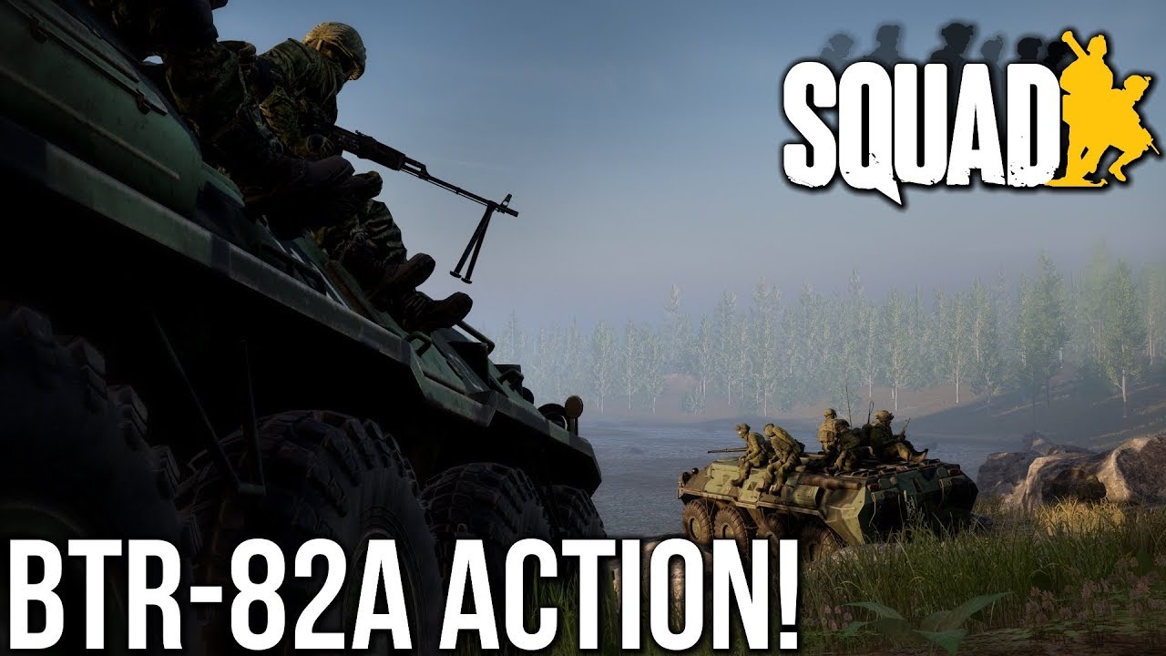 Squad: BTR-82A Action! - YouTube