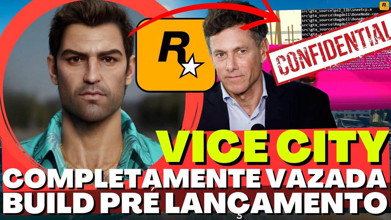 BUILD DE VICE CITY INTEIRA FOI VAZADA E É JOGÁVEL GTA SENDO SENDO ALVO ...