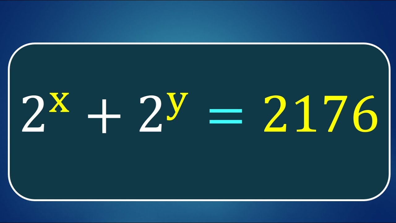 Nice Algebra Problem | Olympiad Math Question | Preparation for AMC BMO ...