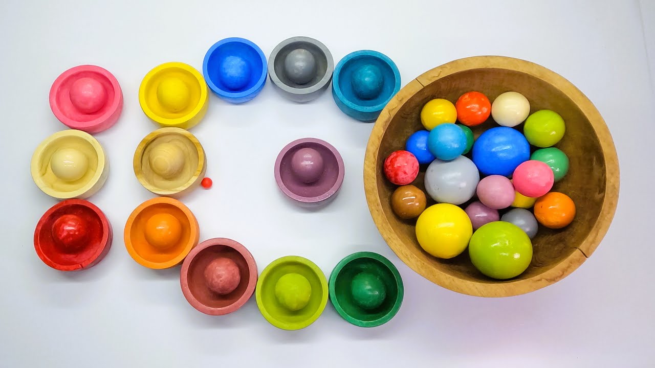 ASMR marble color sorting #asmr #colorful - YouTube