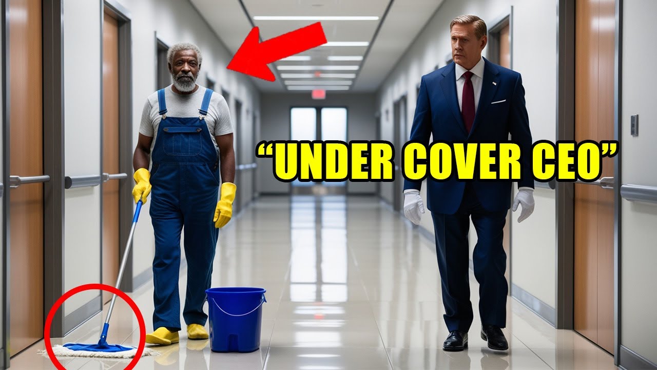CEO Disguises as Janitor, Fires Entire Staff After They Bully Him – A ...