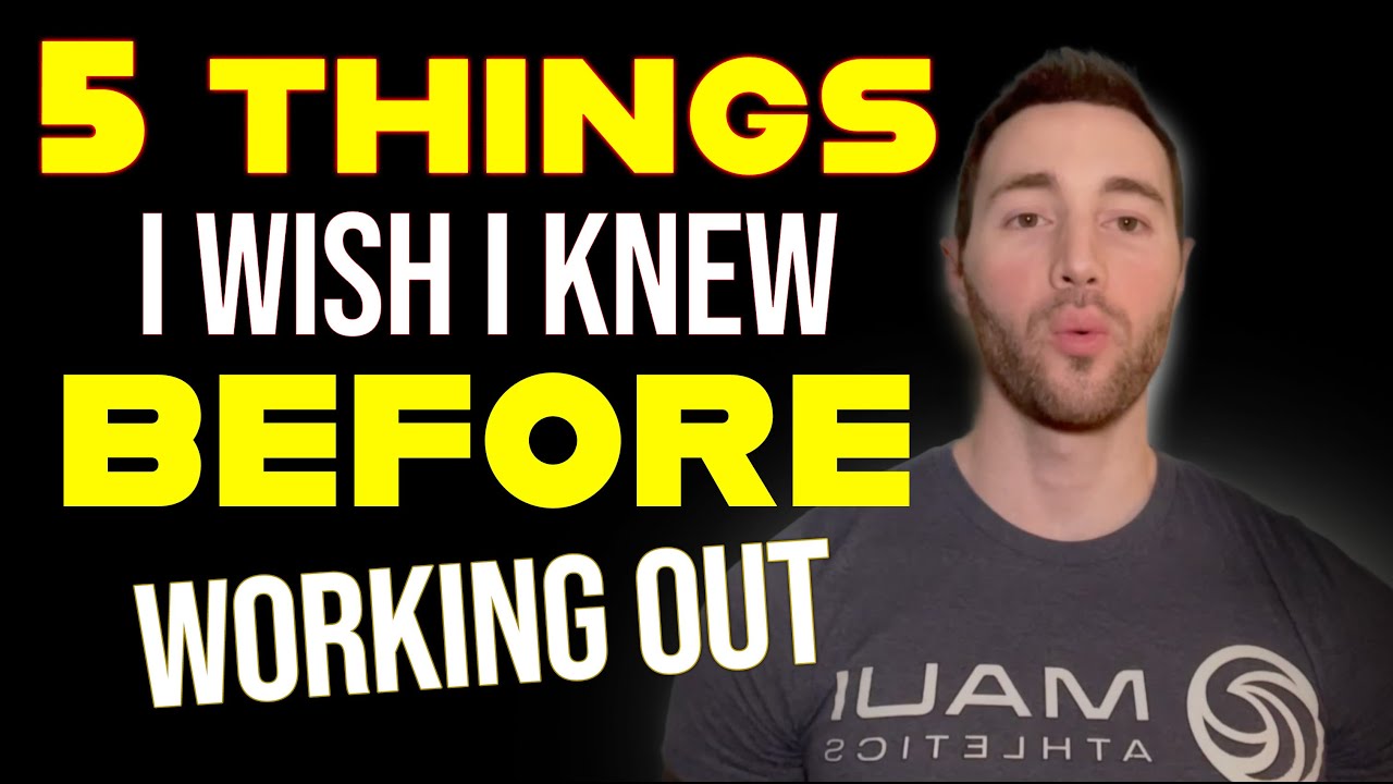 5 Things I Wish I Knew Before Lifting (Response to Geoffrey Verity ...