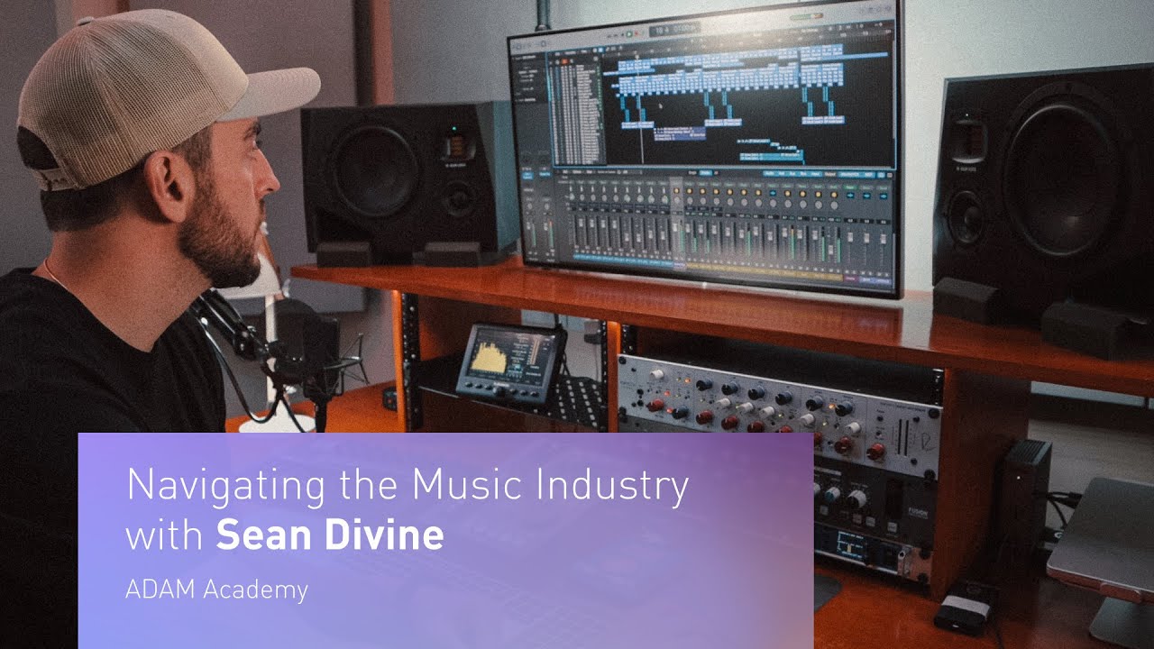 Navigating the Music Industry with Sean Divine | ADAM Audio - YouTube