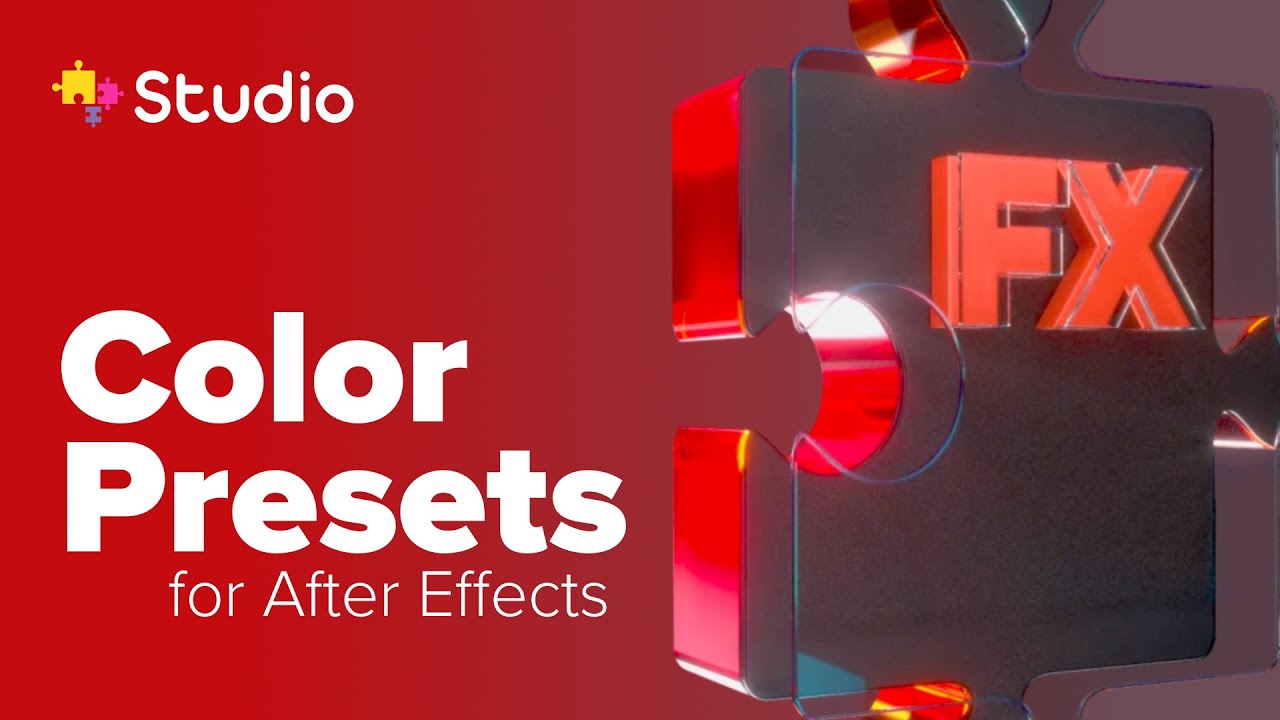 Color Presets Plugin for After Effects. How to use + Free Plugins ...