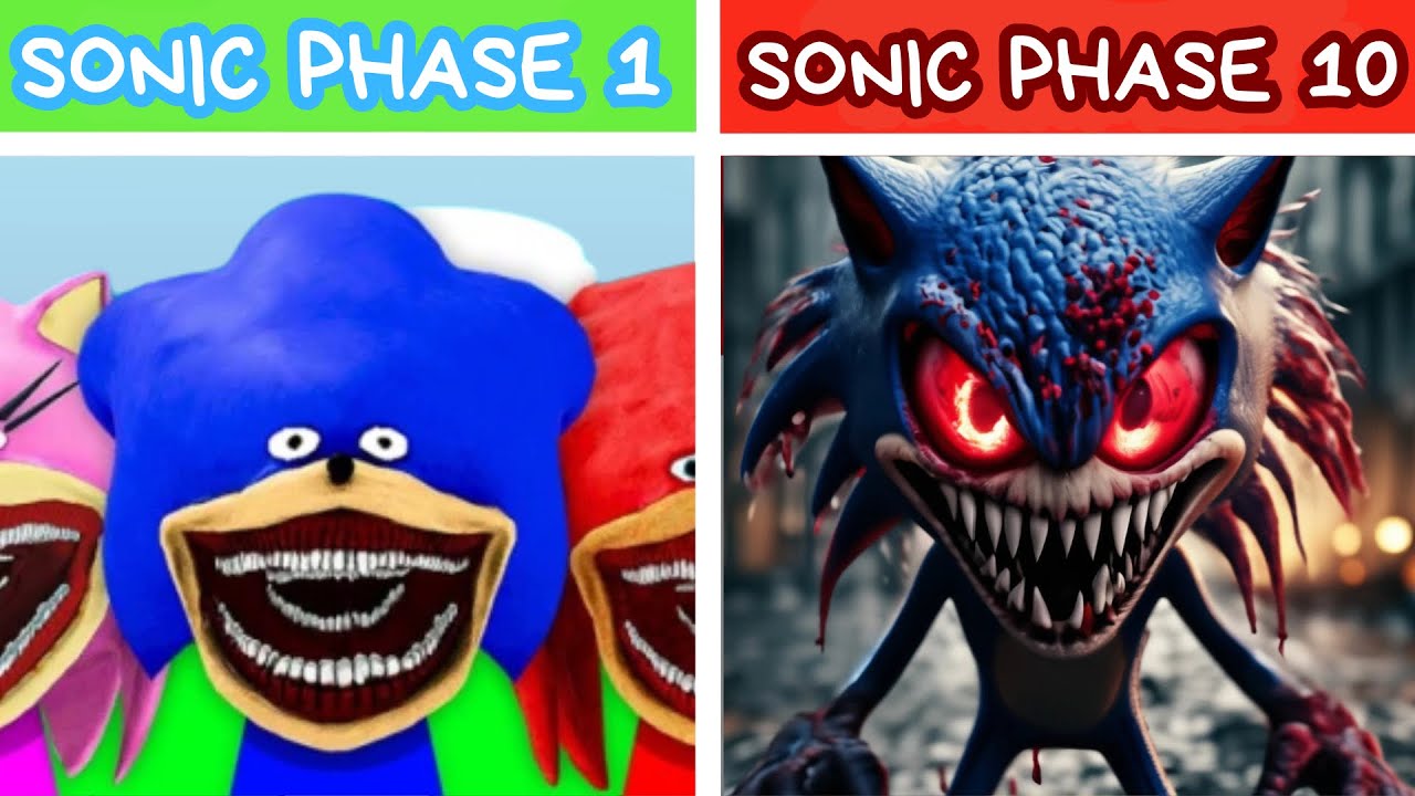 Sonic sprunki VS Crazy sonic sprunki (new mode) - YouTube