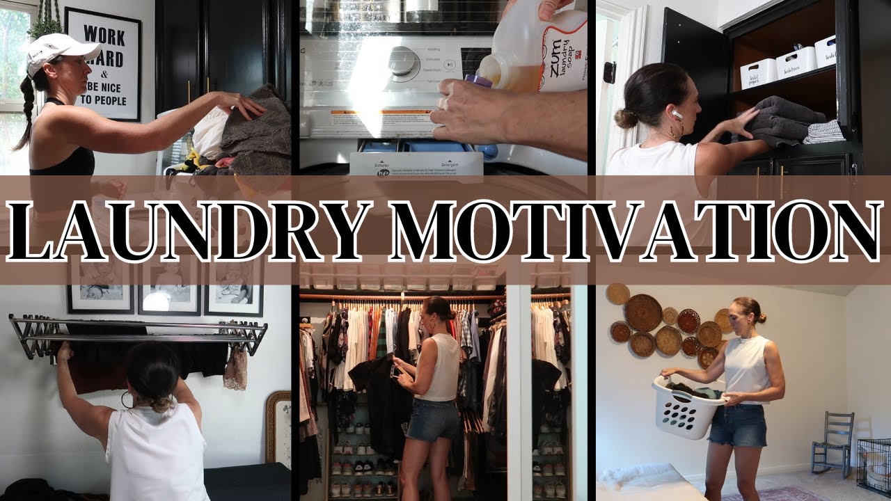 LAUNDRY MOTIVATION SUMMER 2024 | LEARNING BALANCE - YouTube