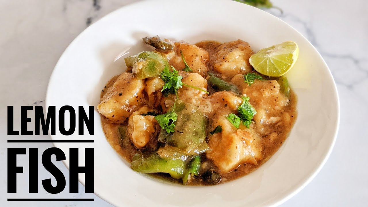 Lemon fish | Creamy lemon fish Gravy | Easiest way to make delicious ...