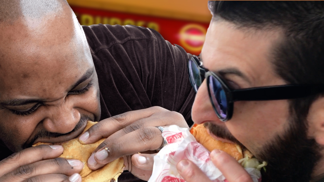 FATBURGER SECRET MENU CHEEF BURGER!!! - YouTube