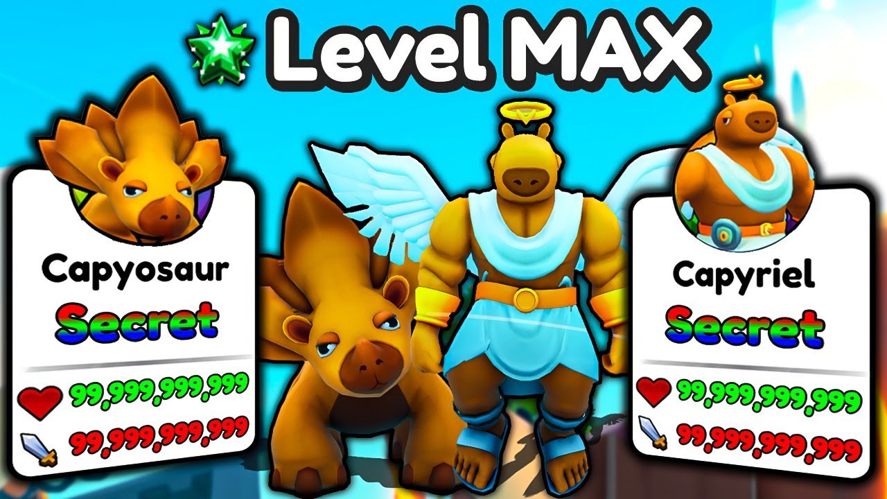 I Unlocked MAX LEVEL 2 SECRETS In Capybara Evolution (Roblox)! - YouTube