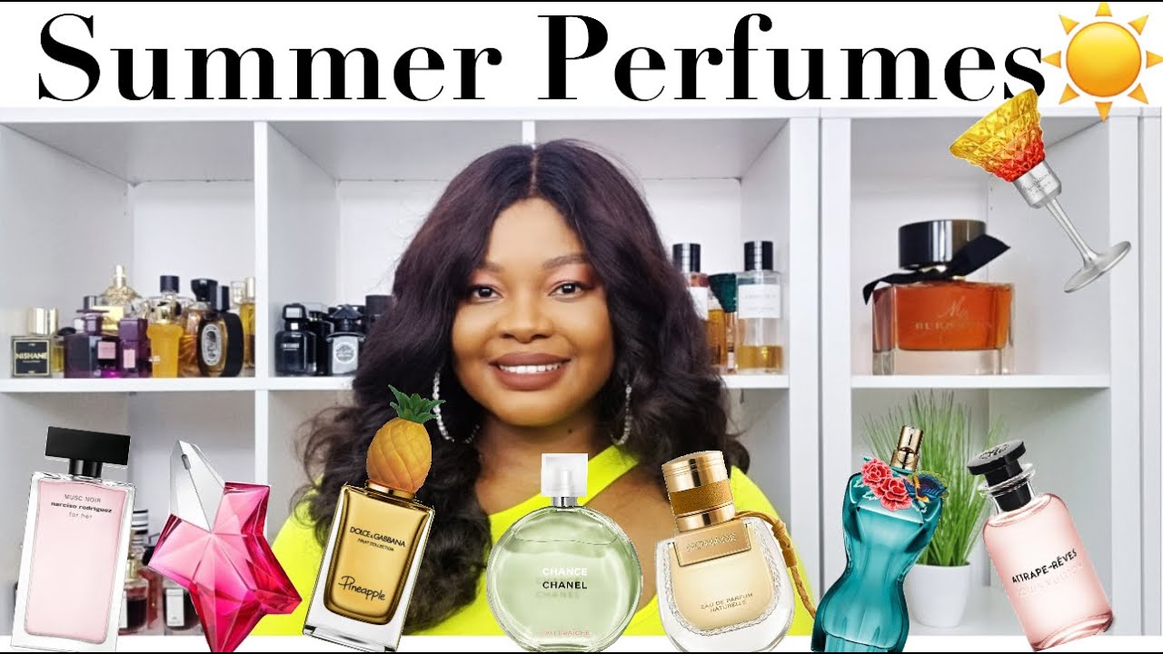 ☀️ PERFUME COLLECTION ☀️ DESIGNER SUMMER PERFUMES FOR WOMEN☀️ - YouTube