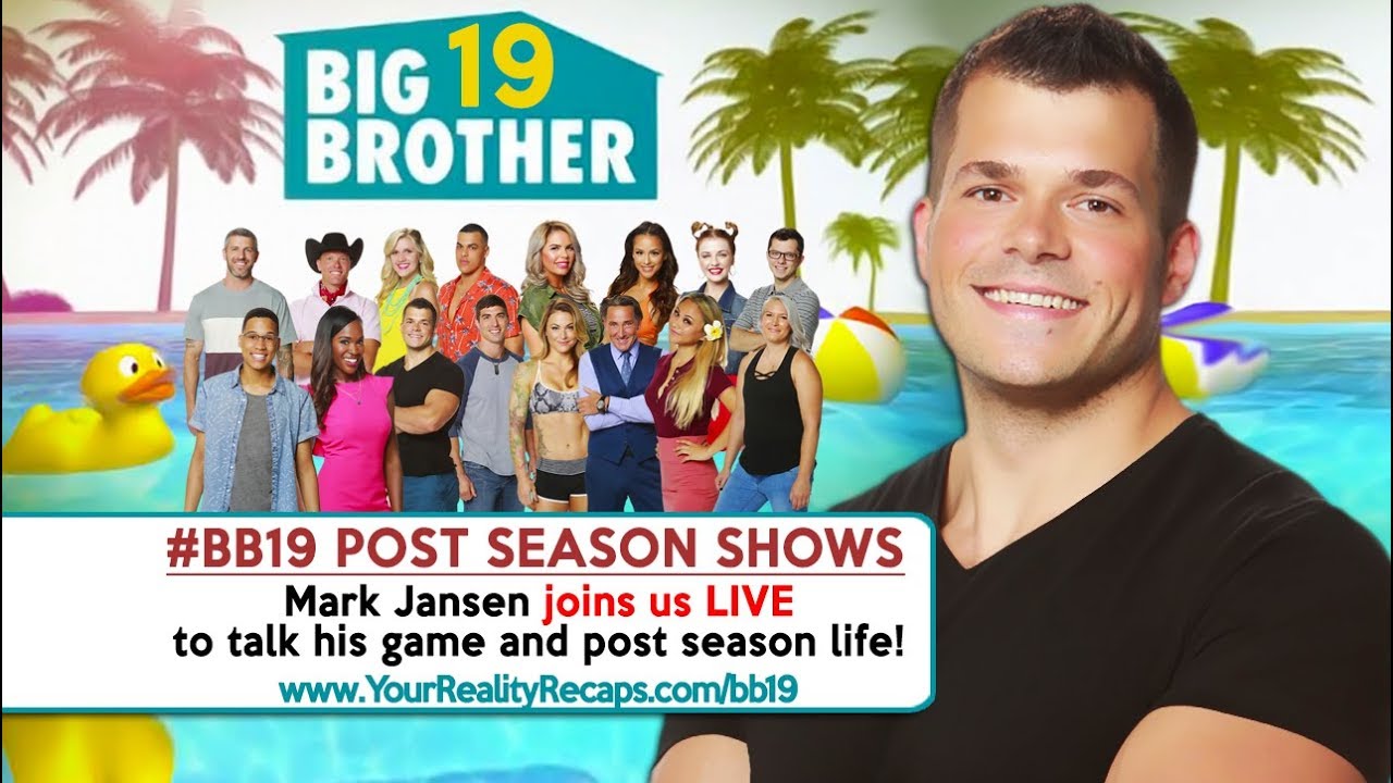 #BB19 POST SEASON SHOW: Live With Mark Jensen - YouTube
