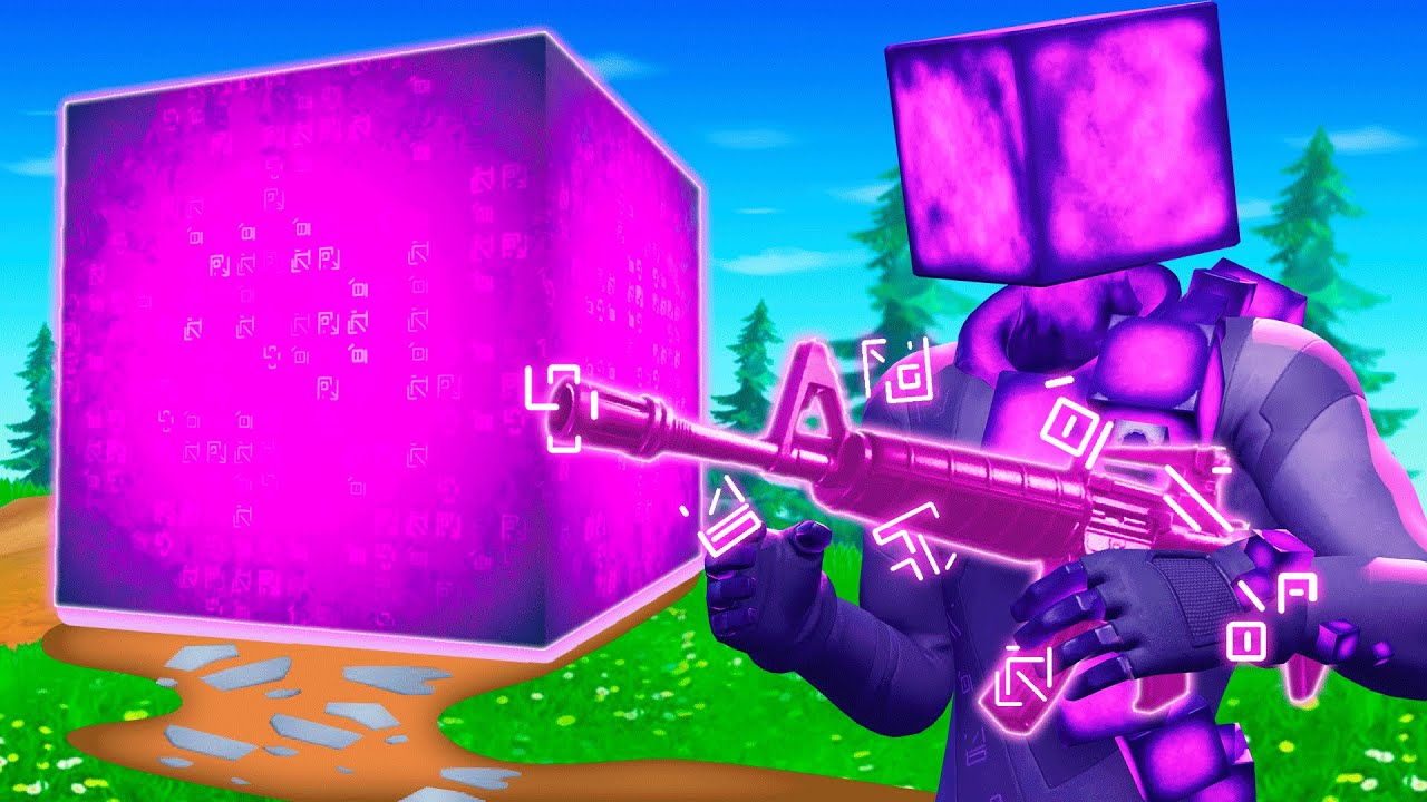 The *KEVIN THE CUBE* Challenge in Fortnite! - YouTube