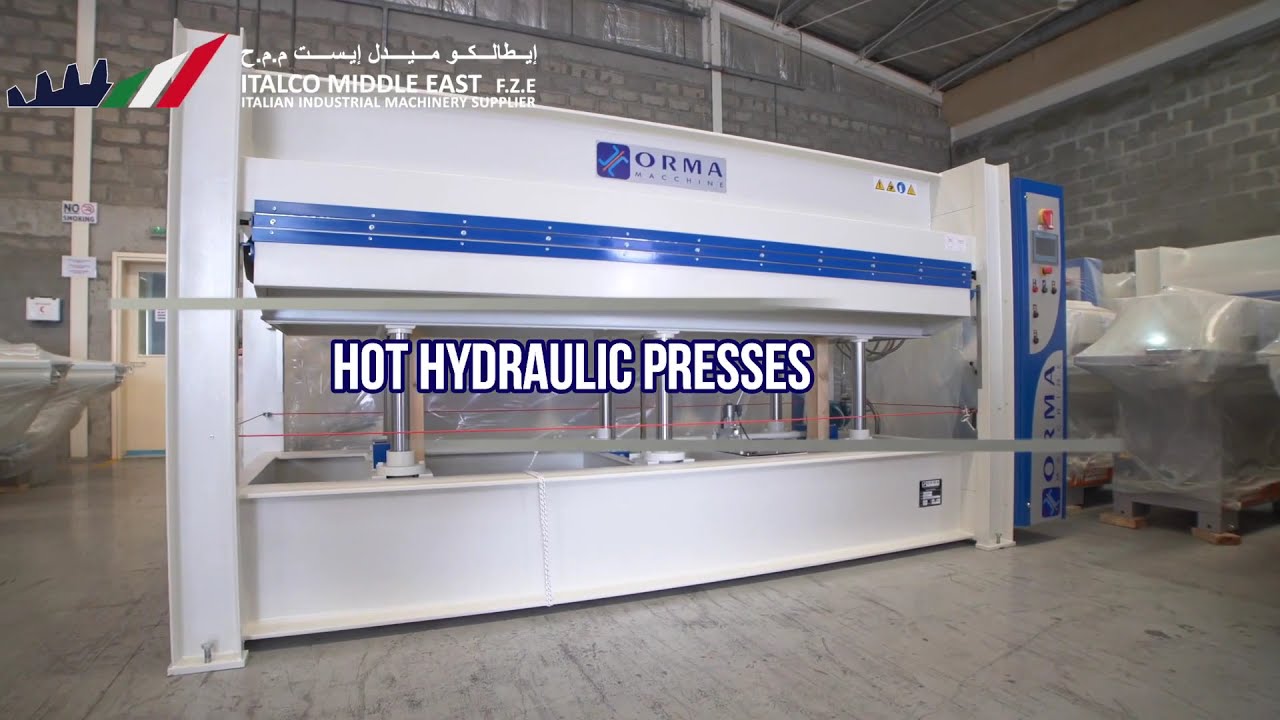 Ormamacchine Hot Hydraulic presses- - YouTube