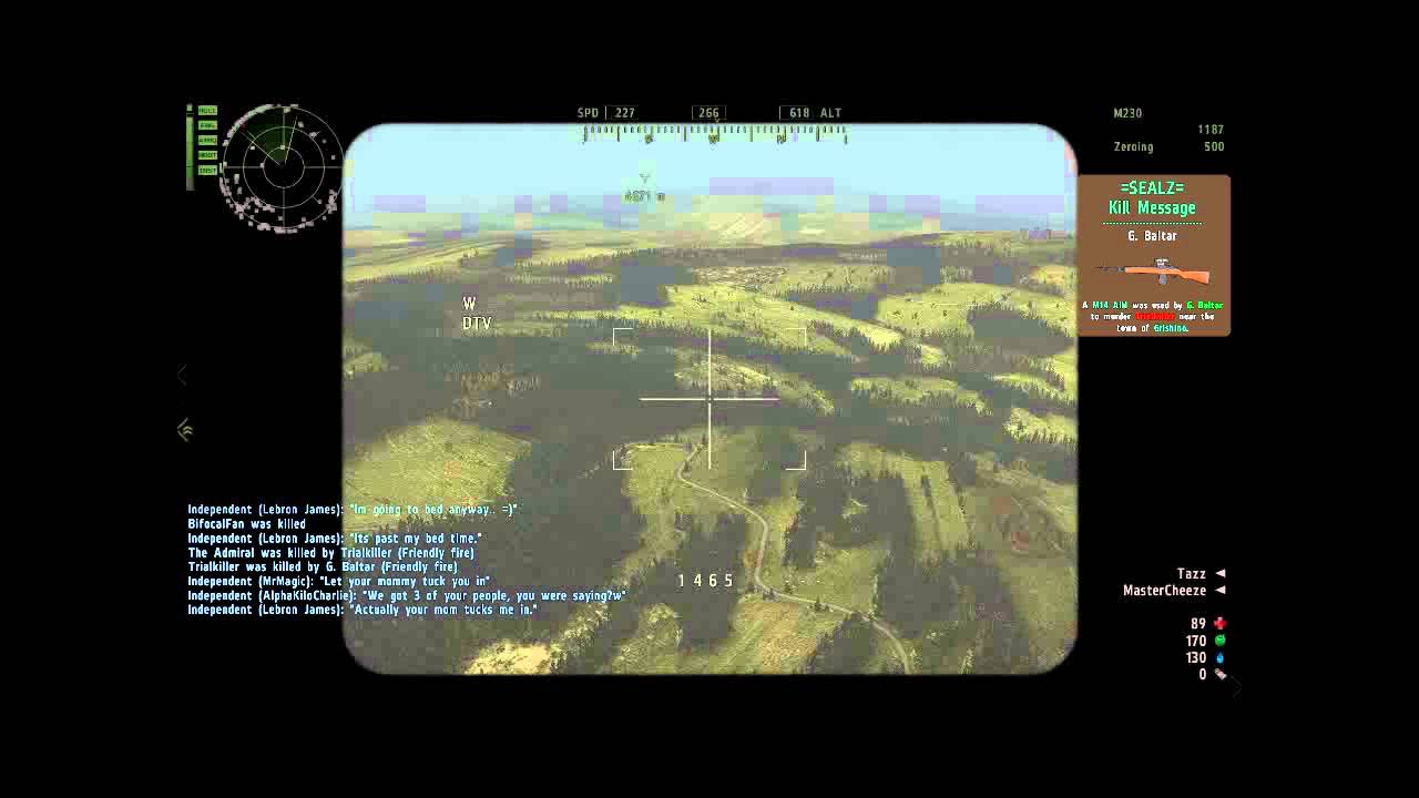 arma2 oa apache gun cam 5 - YouTube