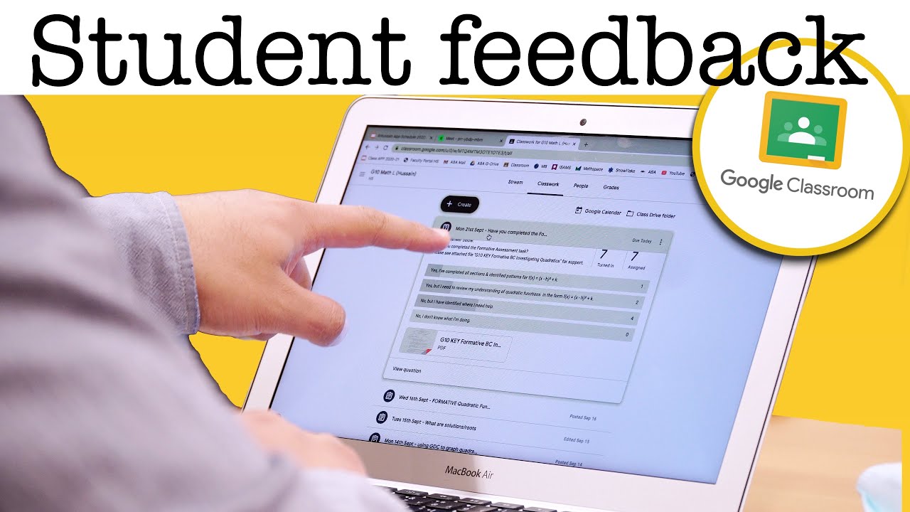 Most Affective Student Feedback on Google Classroom - YouTube
