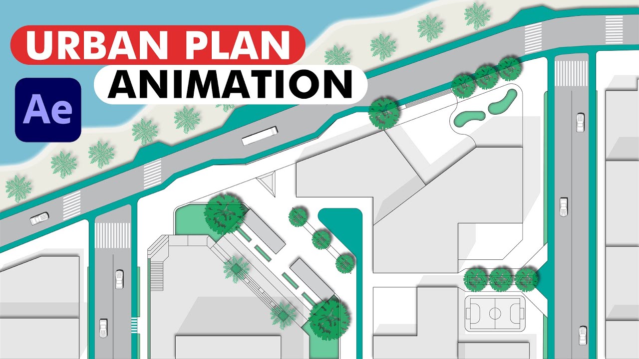 URBAN PLAN Animation | After Effects Architecture - YouTube