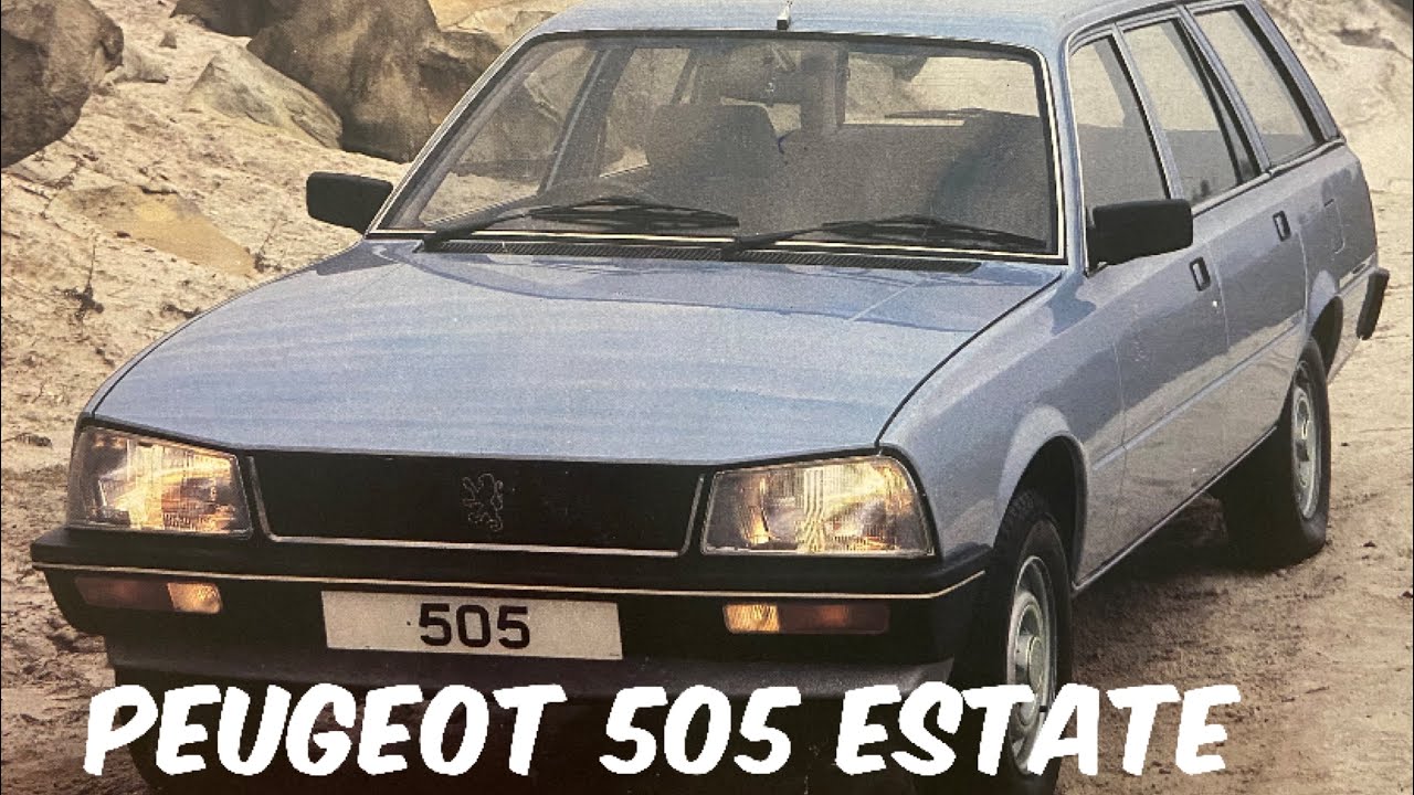 Peugeot 505 estate 1982 brochure review - YouTube