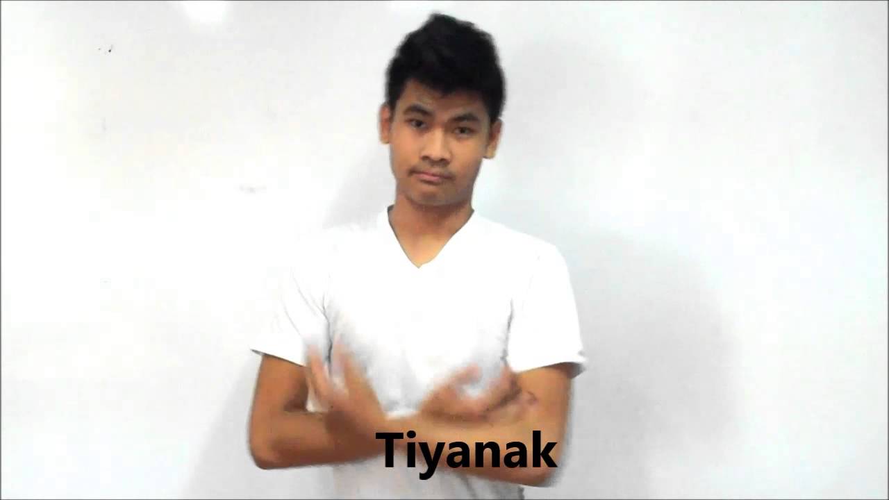 Filipino Sign Language "Tiyanak" - YouTube