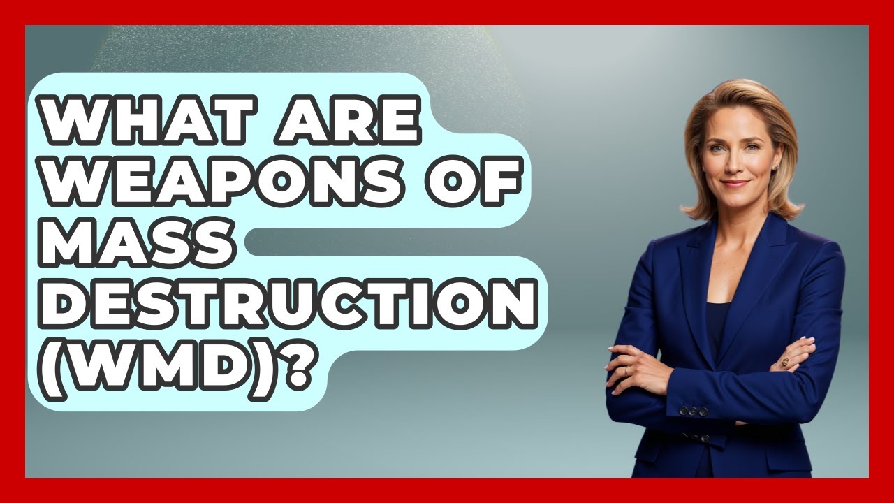 What Are Weapons Of Mass Destruction (WMD)? - Anthropology Insights ...