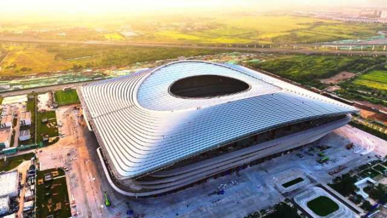 Xi'an International Football Center Project！ - YouTube