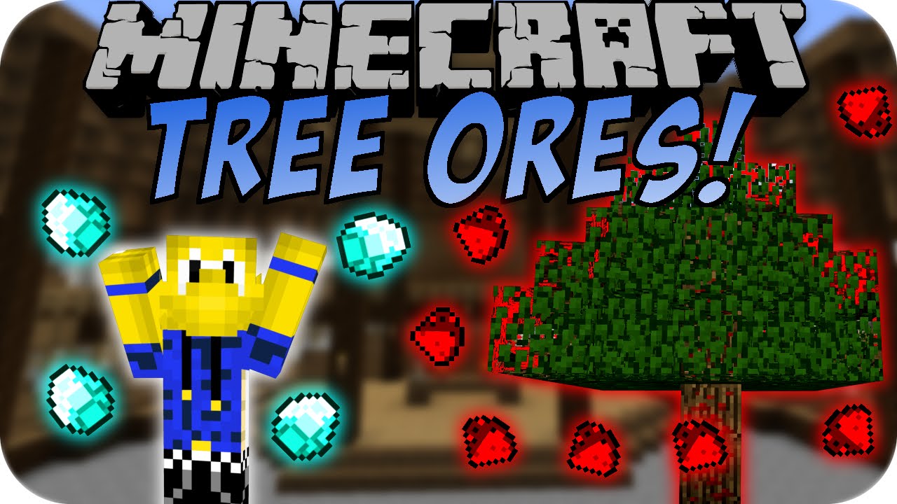 Minecraft TREE ORES MOD (Erze Mod) [Deutsch] - YouTube