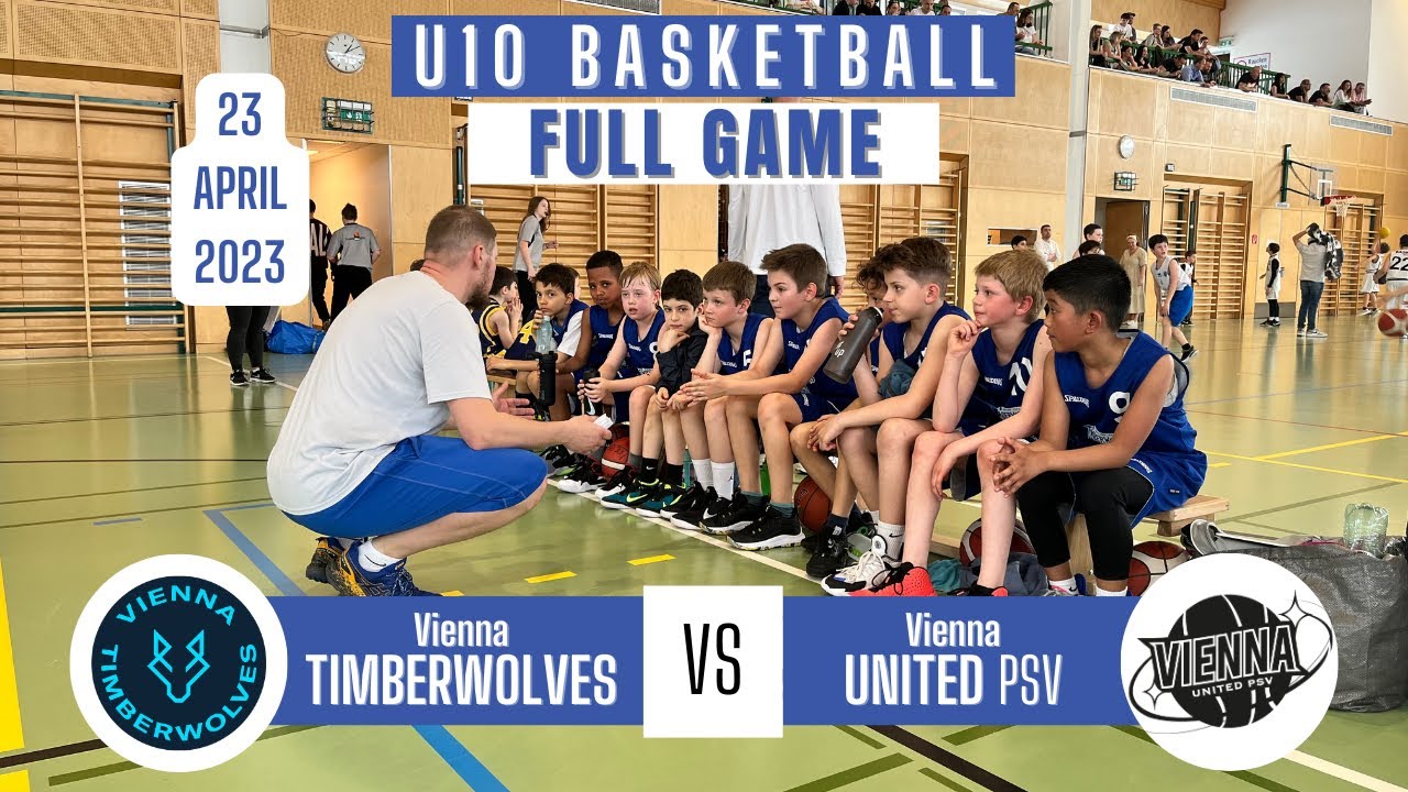 Full Game | U10 Basketball | Vienna Timberwolves VS Vienna United | 23. ...