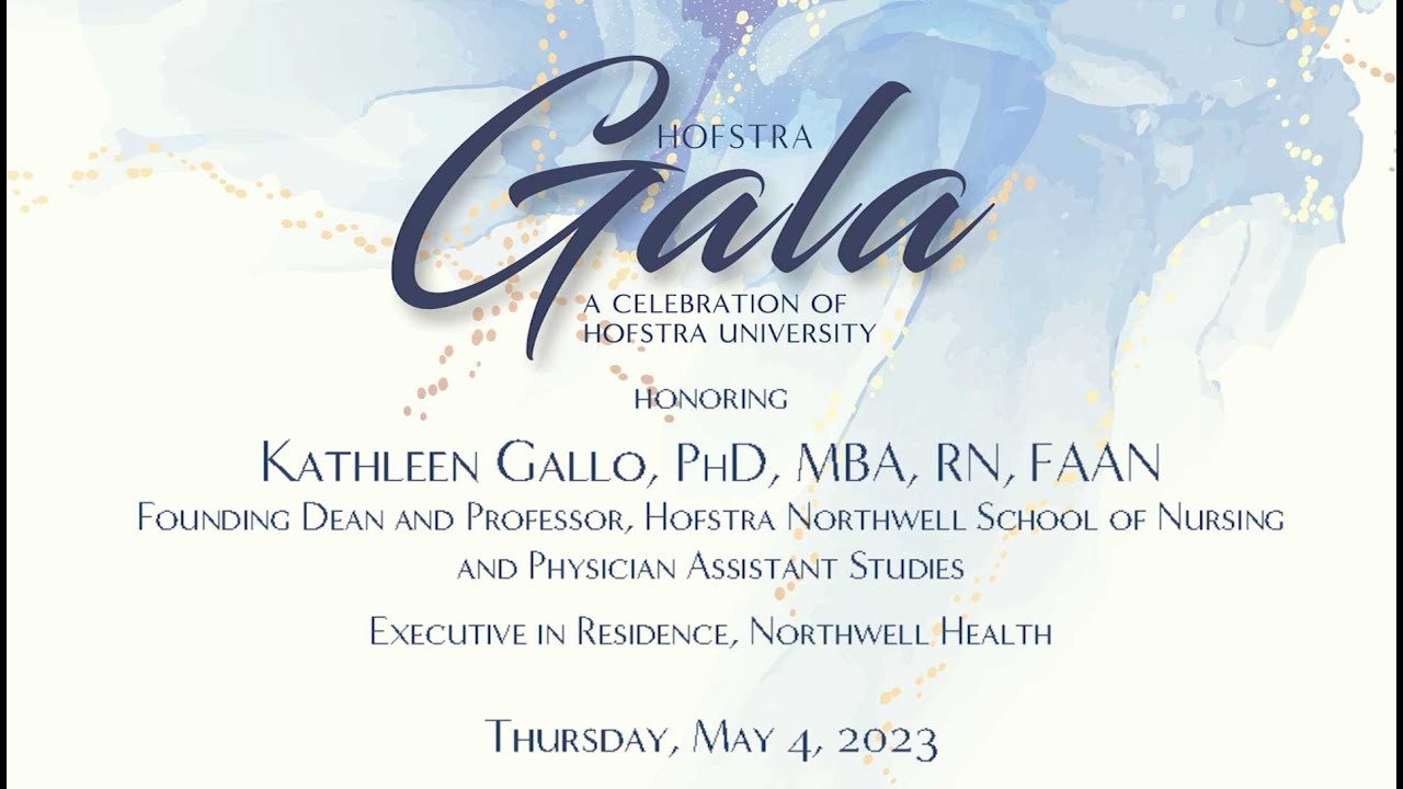 Kathy Gallo | 2023 Hofstra Gala - YouTube