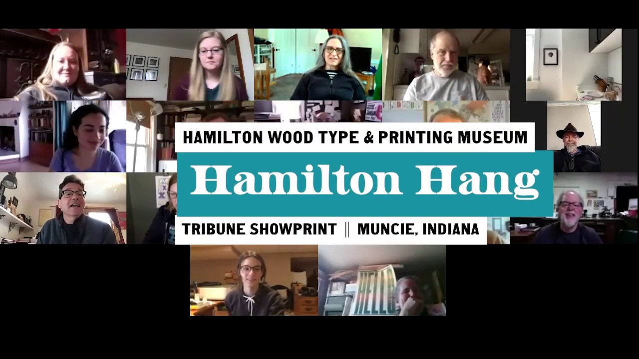 Hamilton Hang: Tribune Showprint - YouTube