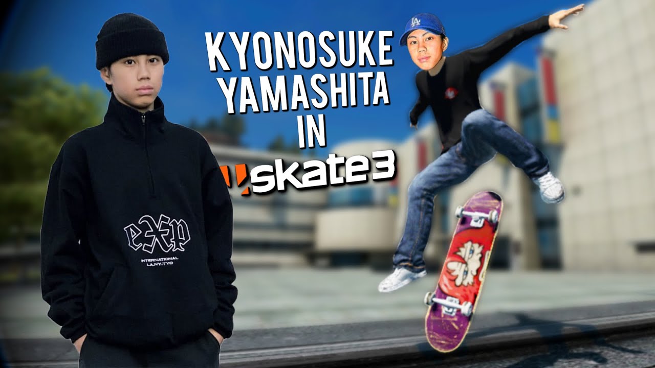 Kyonosuke Yamashita in Skate 3! (Photo, Film and Death Race Challenges ...