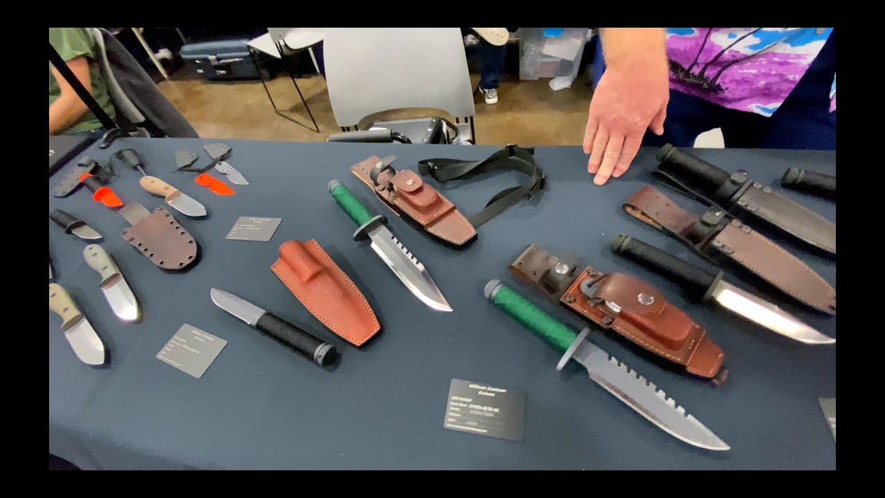 Blade Show Texas 2024 - Tekline Wilson Knives - YouTube