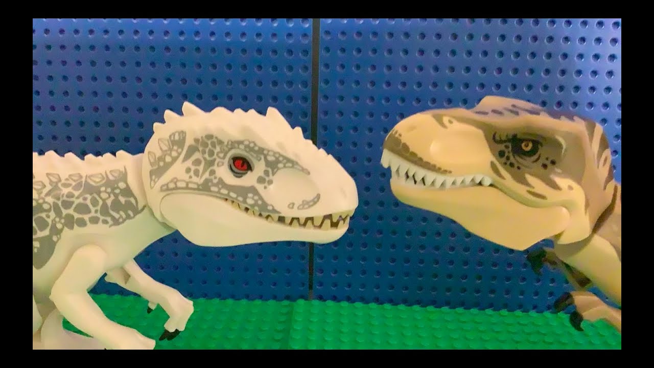 T-Rex vs Indominus Rex Final Battle! - YouTube
