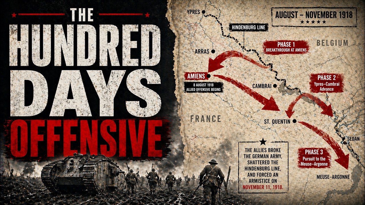 How the Hundred Days Offensive Ended World War 1 | WWI Documentary ...