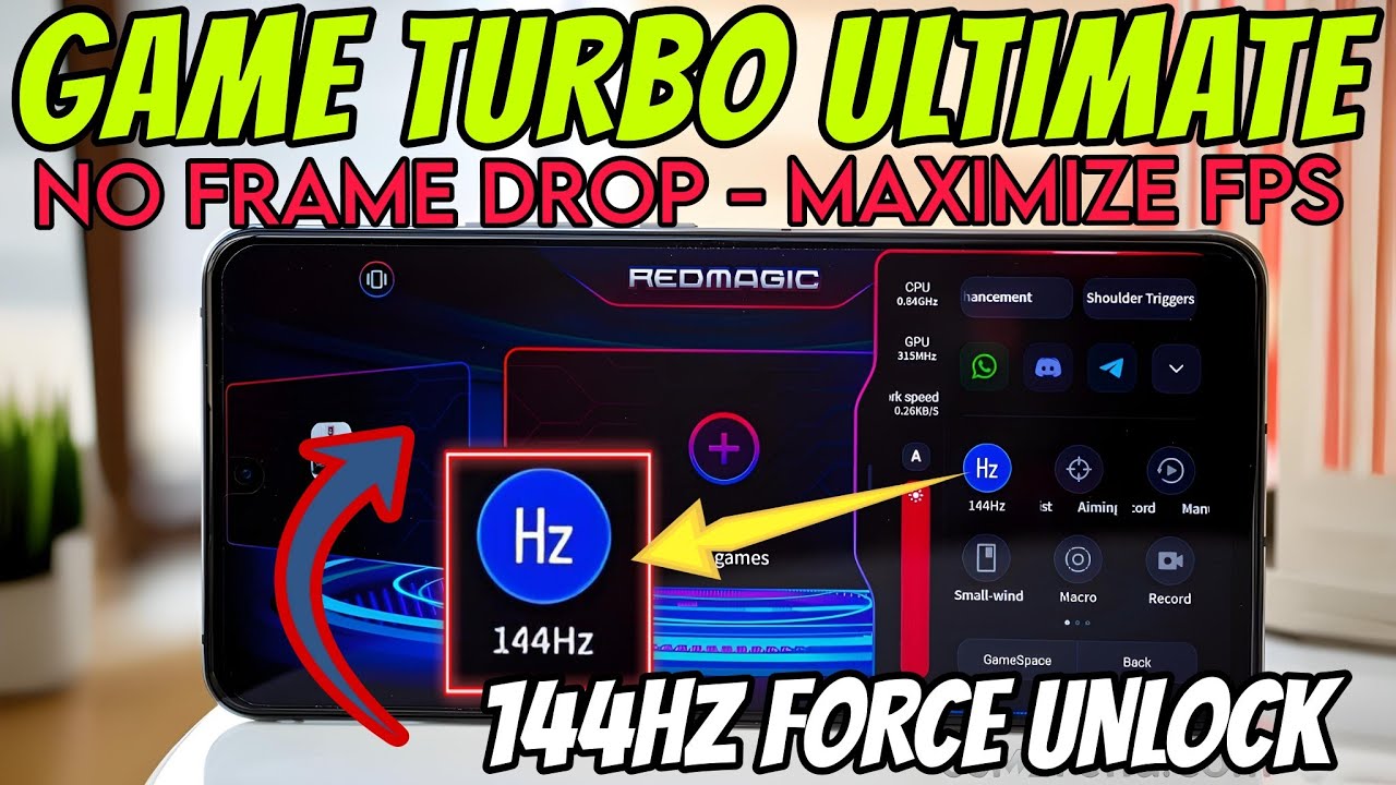 Game turbo for all devices | Unlock 60+FPS | Max Performance & Lag Fix ...
