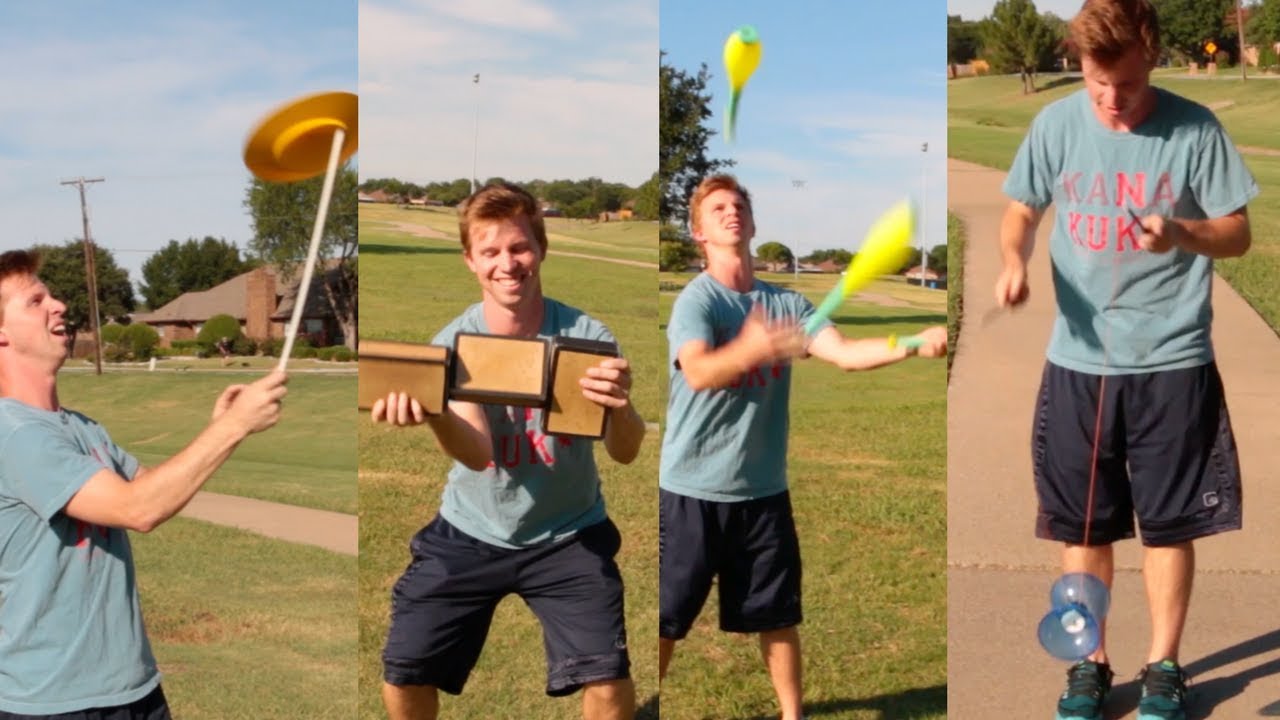 Jake Learns ALL THE SKILLS! [TUTORIAL CHALLENGE] - YouTube