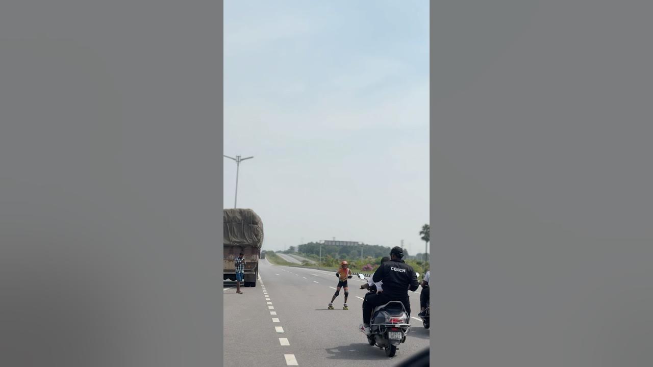 300km Back Skating world record in Telangana #ytshorts #trending #worldrecord - YouTube