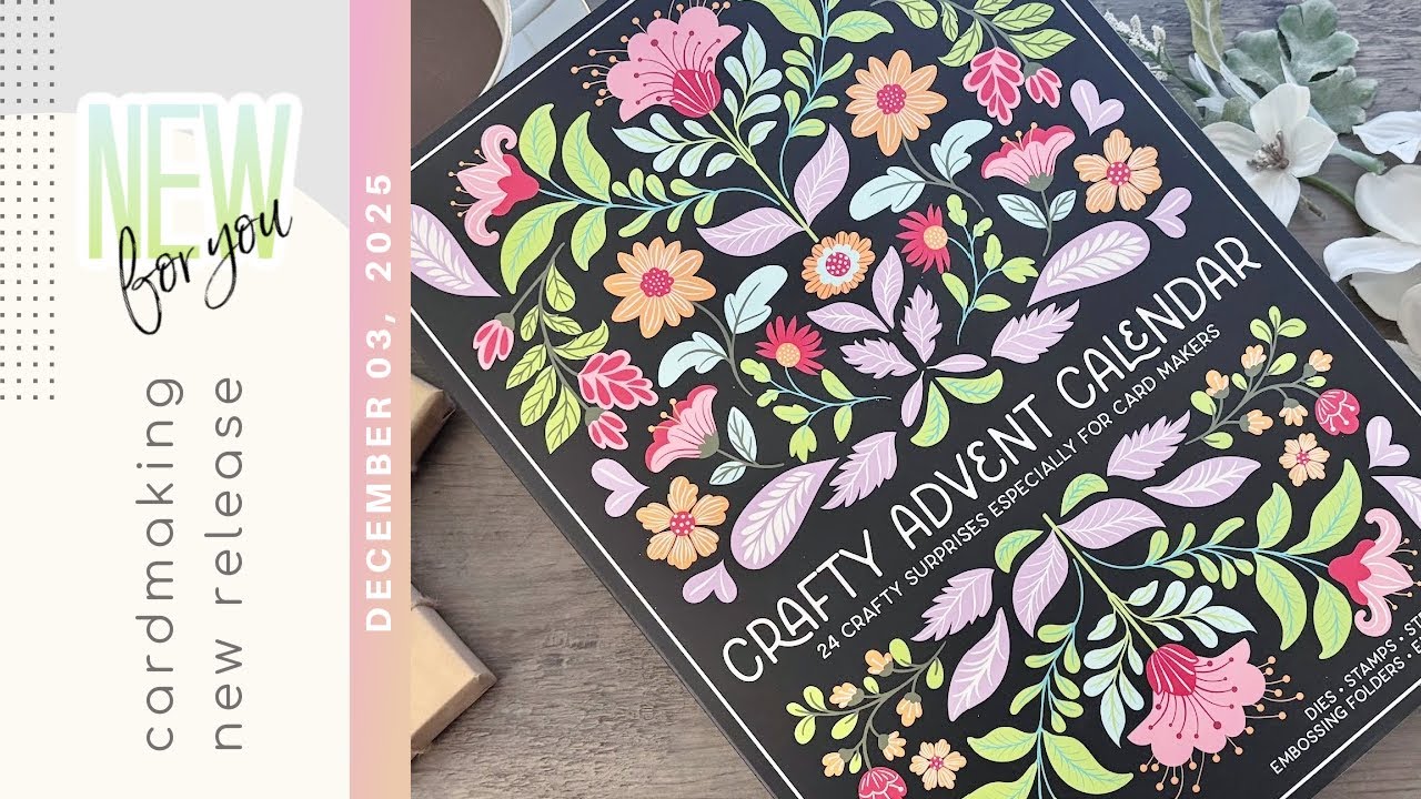 Just a Note | Spellbinders 2025 Crafty Advent Calendar - YouTube