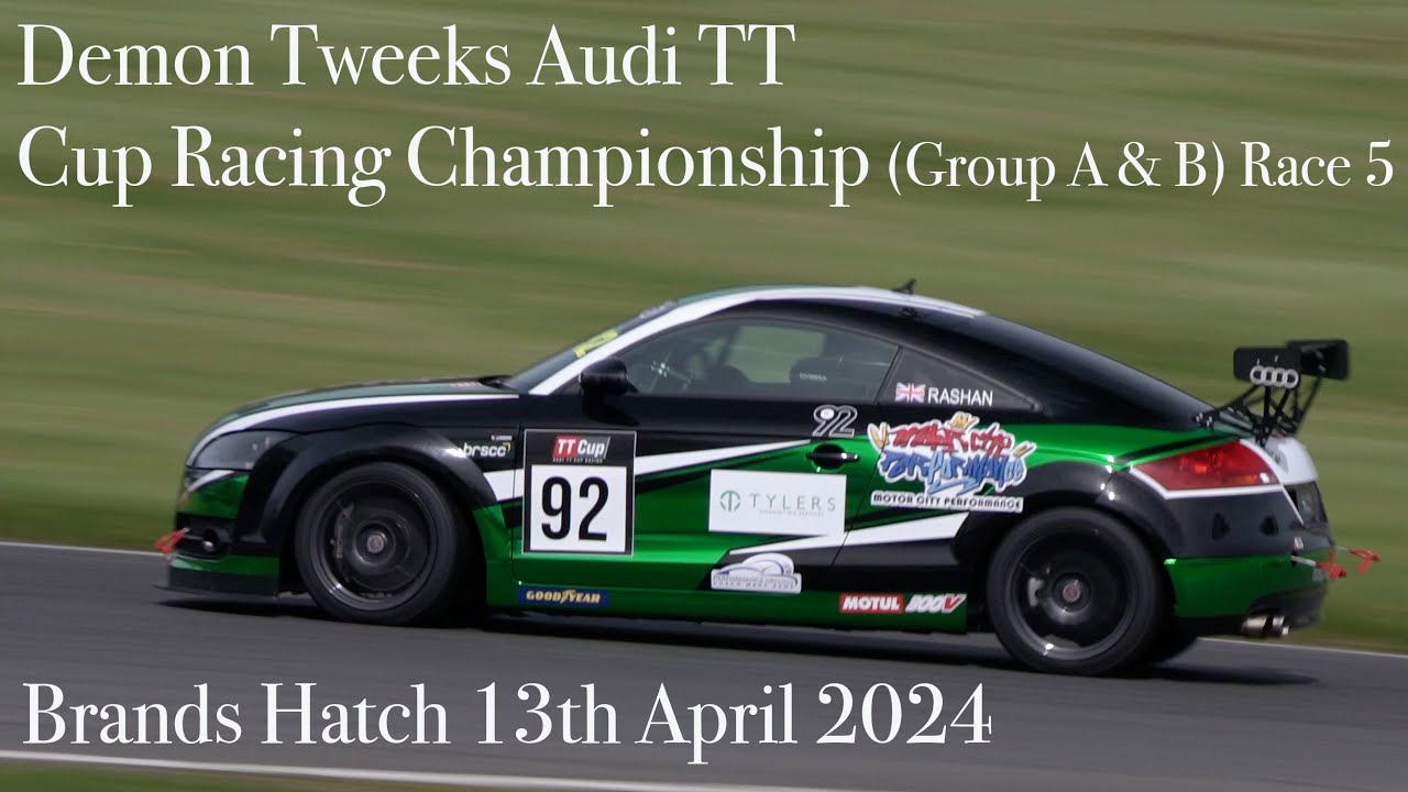 BRSCC Demon Tweeks Audi TT Cup Racing Championship (Group A & B) Race 5 ...