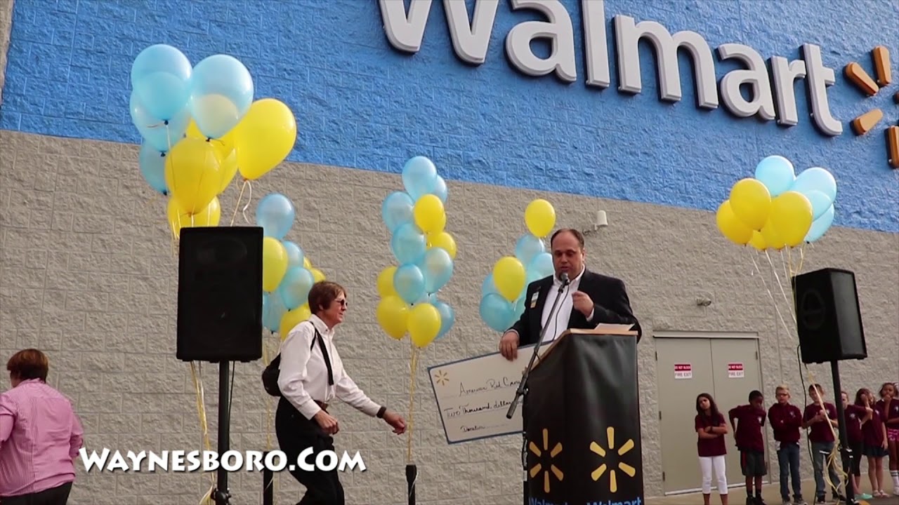 The Grand Re-Opening of the Waynesboro Wal-Mart SuperCenter (Part 2 ...