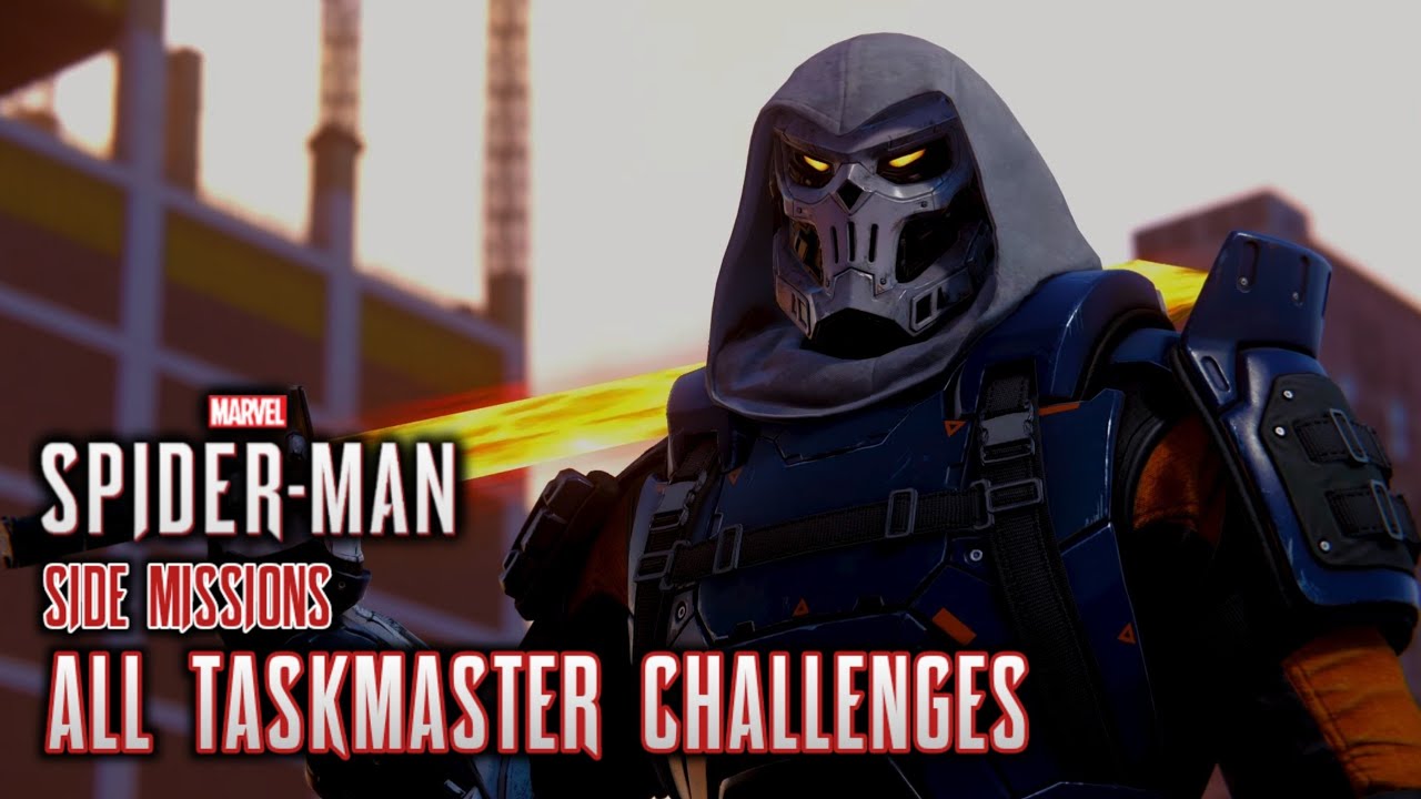 MARVEL's Spider-Man Remastered (PC) || Side Missions: All Taskmaster ...