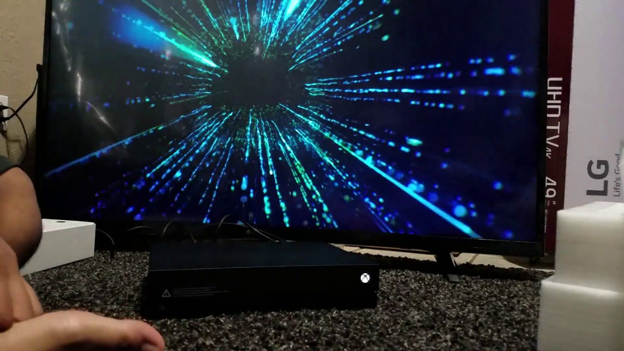 Xbox One X unboxing (plus boot up) - YouTube