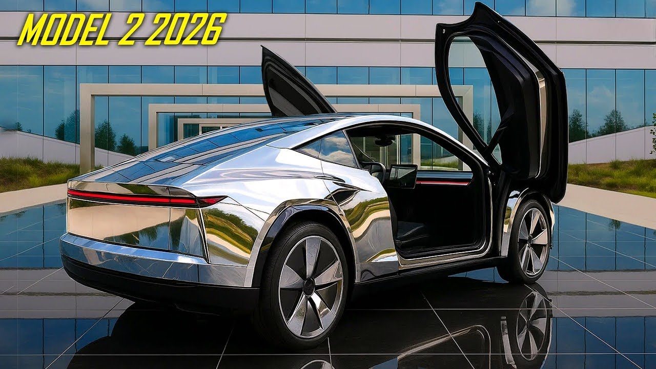 Finally HERE. Elon Musk Announces Tesla Model 2 For The Masses: 2026 ...