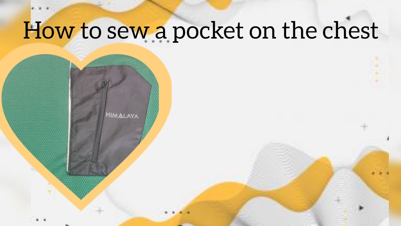 The best and easiest way to sew all kinds of pockets - YouTube