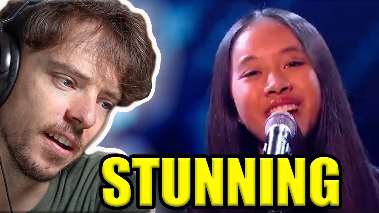 Justine Afante Reaction | Stunning Voice - YouTube