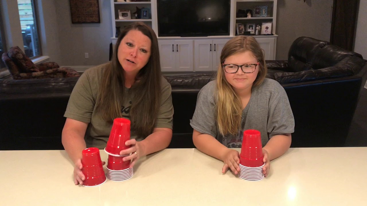 Stacking Cups - YouTube