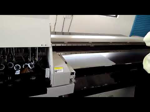 Aluminum printing machine 2513UV - YouTube