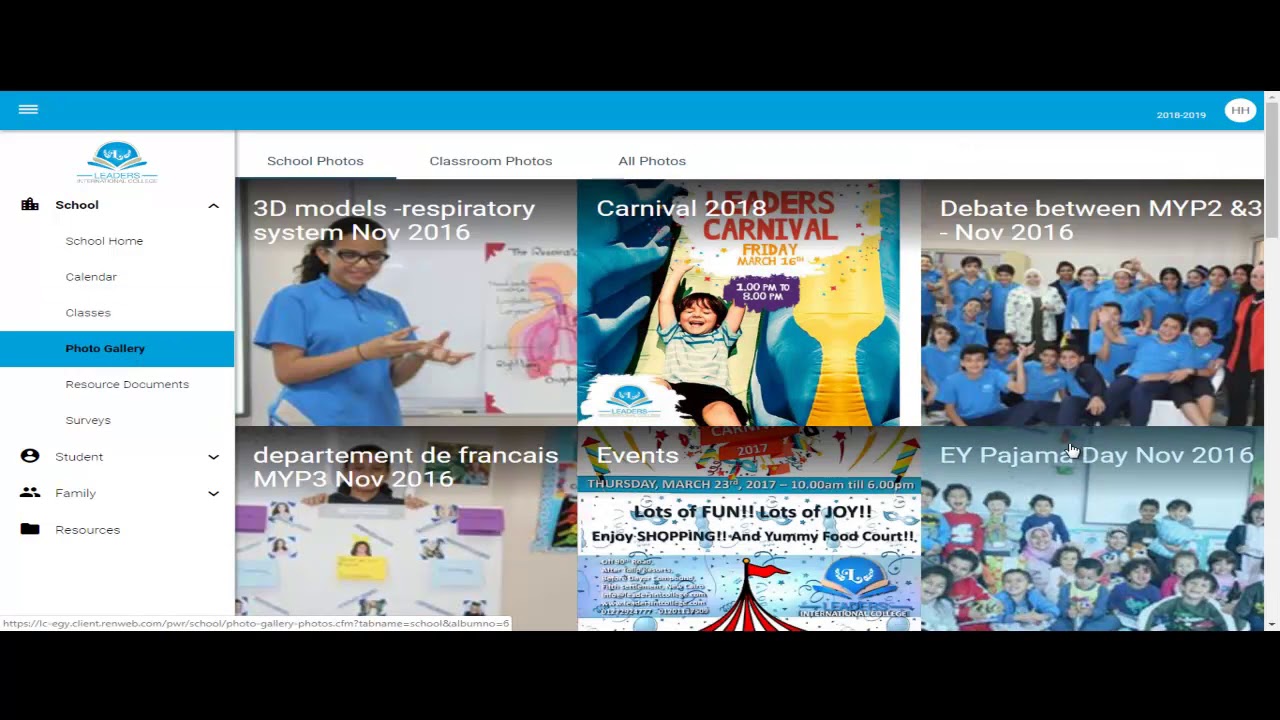 LIC Renweb Parents Web - YouTube