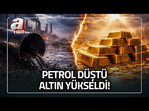 Ateşkes sonrası ham petrol 25 dolar birden düştü! Altın yeniden yükselişe geçti | A Haber