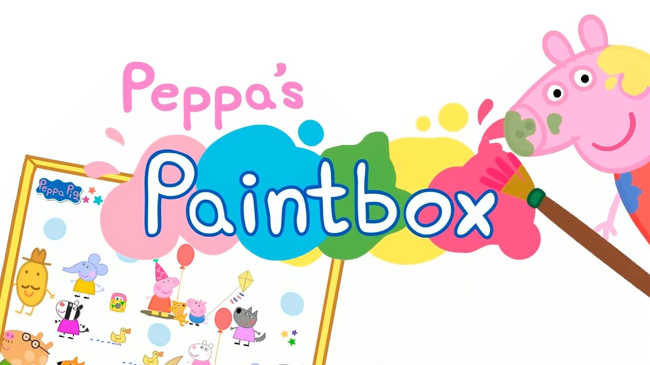 Peppa's Paintbox is a drawing application - Учимся рисовать 🎨 ...