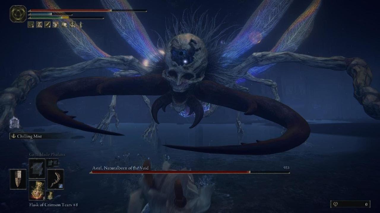 Elden Ring. Astel, Natural Born of the Void v.s. Frost BattleMage Build ...