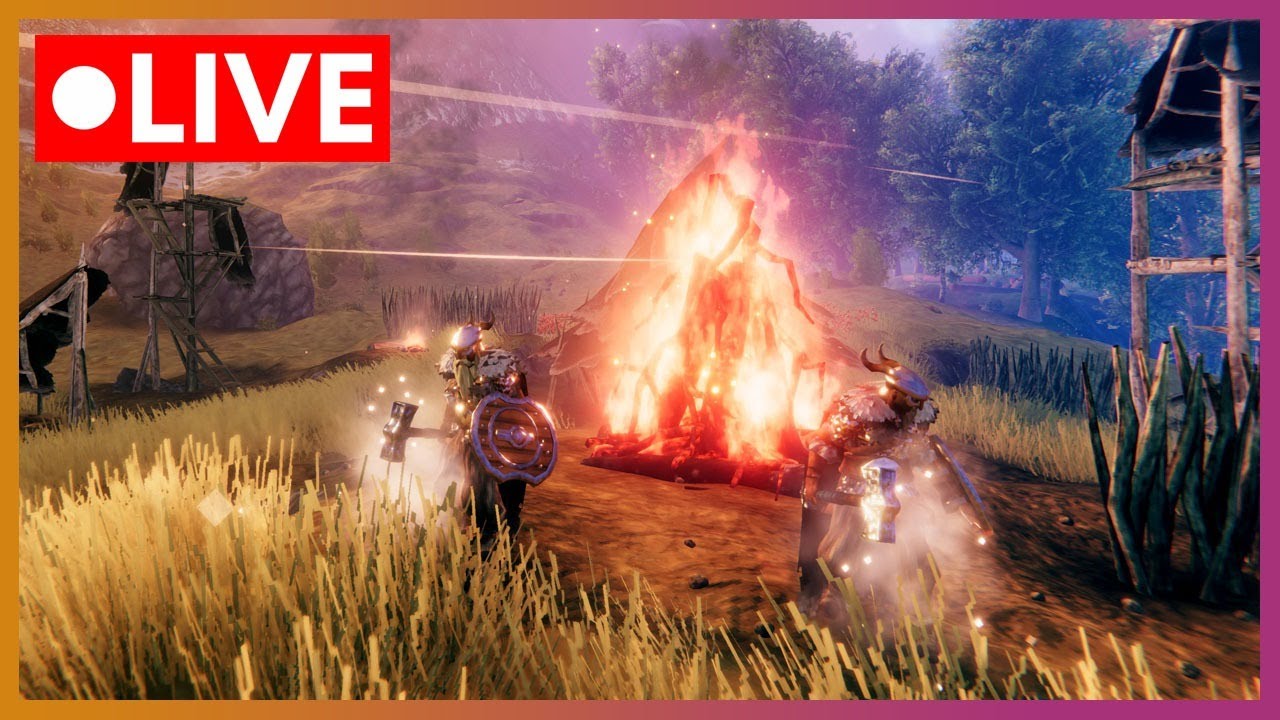 Setting Up A Plains Base! | Valheim - YouTube